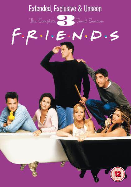 Friends - Season 3 DVD - Zavvi UK