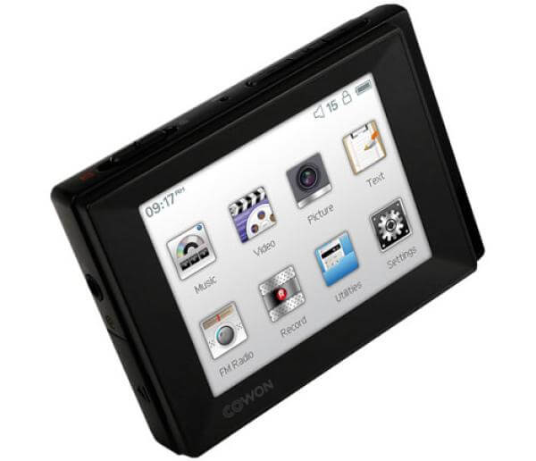 Cowon iAudio D2+ 4GB DAB MP3 Player - Black | TheHut.com