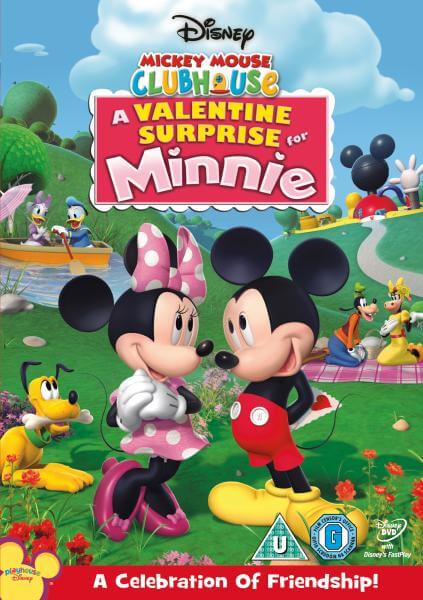 Mickey Mouse Clubhouse - A Valentine Surprise For Minnie DVD - Zavvi UK