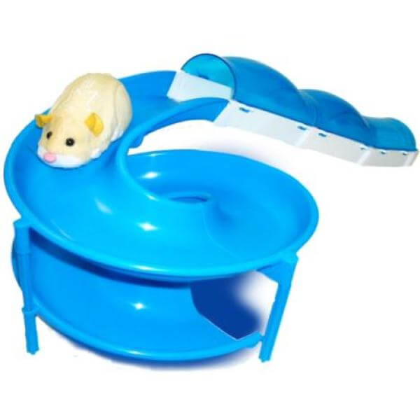 Go Go Pet Hamster Spiral Slide and Ramp - IWOOT UK