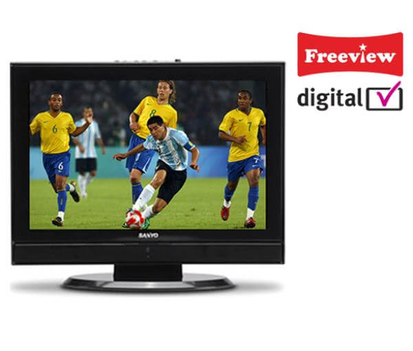 Sanyo 19 Inch Widescreen LCD TV with FreeviewSany 19 Widescreen LCD TV ...