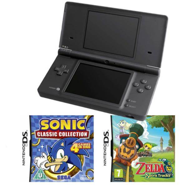 Nintendo DSi Console Black: Bundle (Including The Legend of Zelda ...