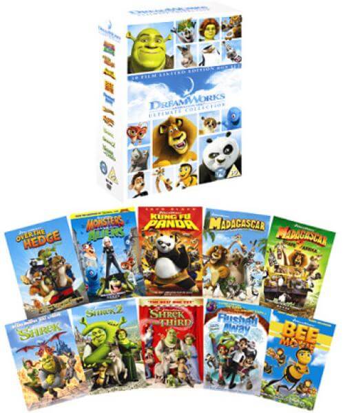 Dreamworks Animation: Ultimate Collection DVD - Zavvi UK