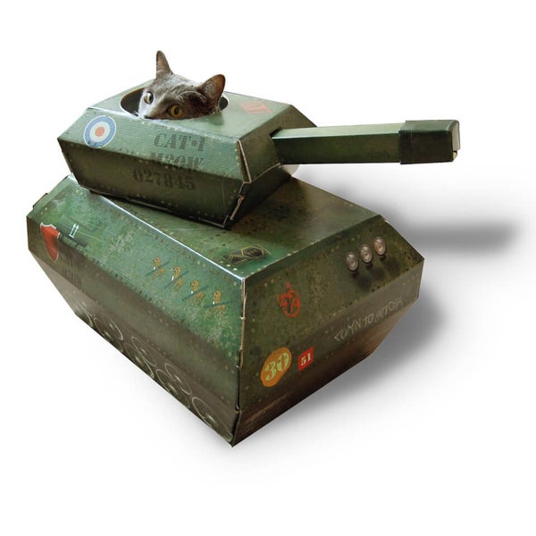 Cat Tank Playhouse - IWOOT UK