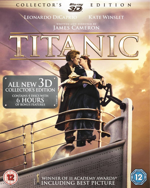 Titanic 3D - All New Collectors Edition Blu-ray - Zavvi UK