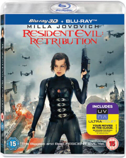 Resident Evil: Retribution 3D Blu-ray - Zavvi UK
