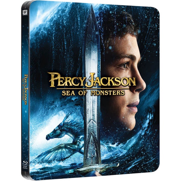 Percy Jackson: Sea of Monsters - Limited Edition Steelbook (Includes 3D ...