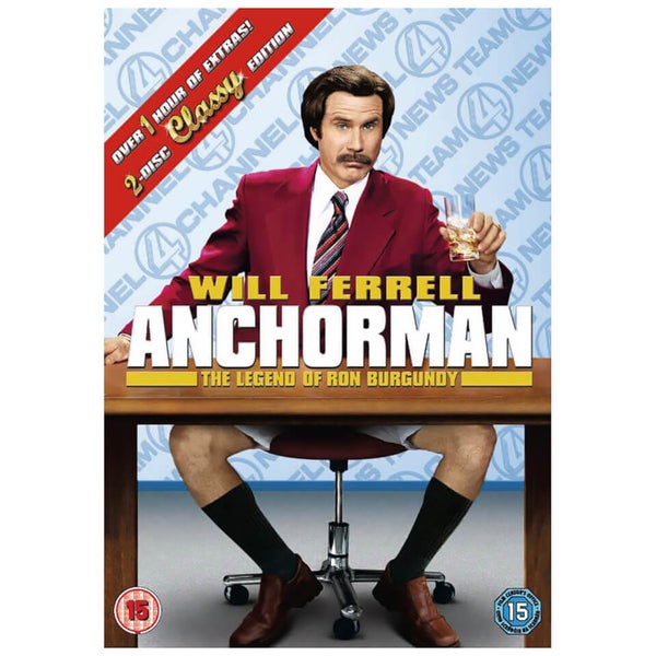 Anchorman: The Legend of Ron Burgundy - 2 Disc Special Edition DVD ...