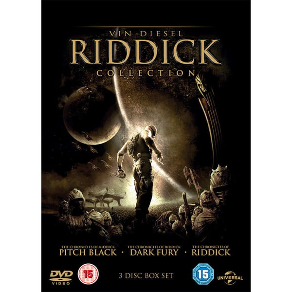 The Riddick Collection DVD - Zavvi UK