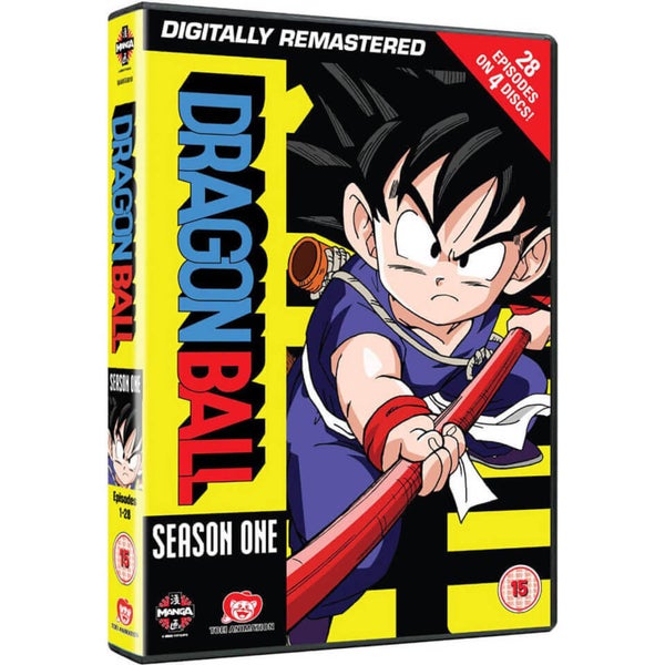 Dragon Ball - Season 1 (Episodes 1-28) DVD - Zavvi UK