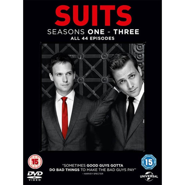 Suits - Seasons 1-3 DVD - Zavvi UK