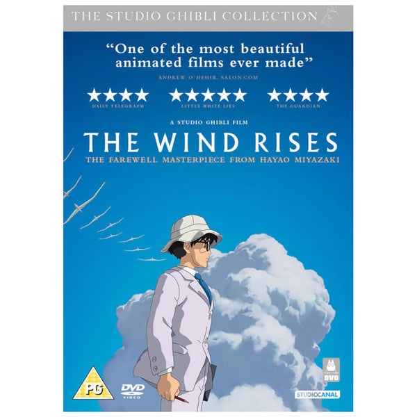 The Wind Rises DVD - Zavvi UK