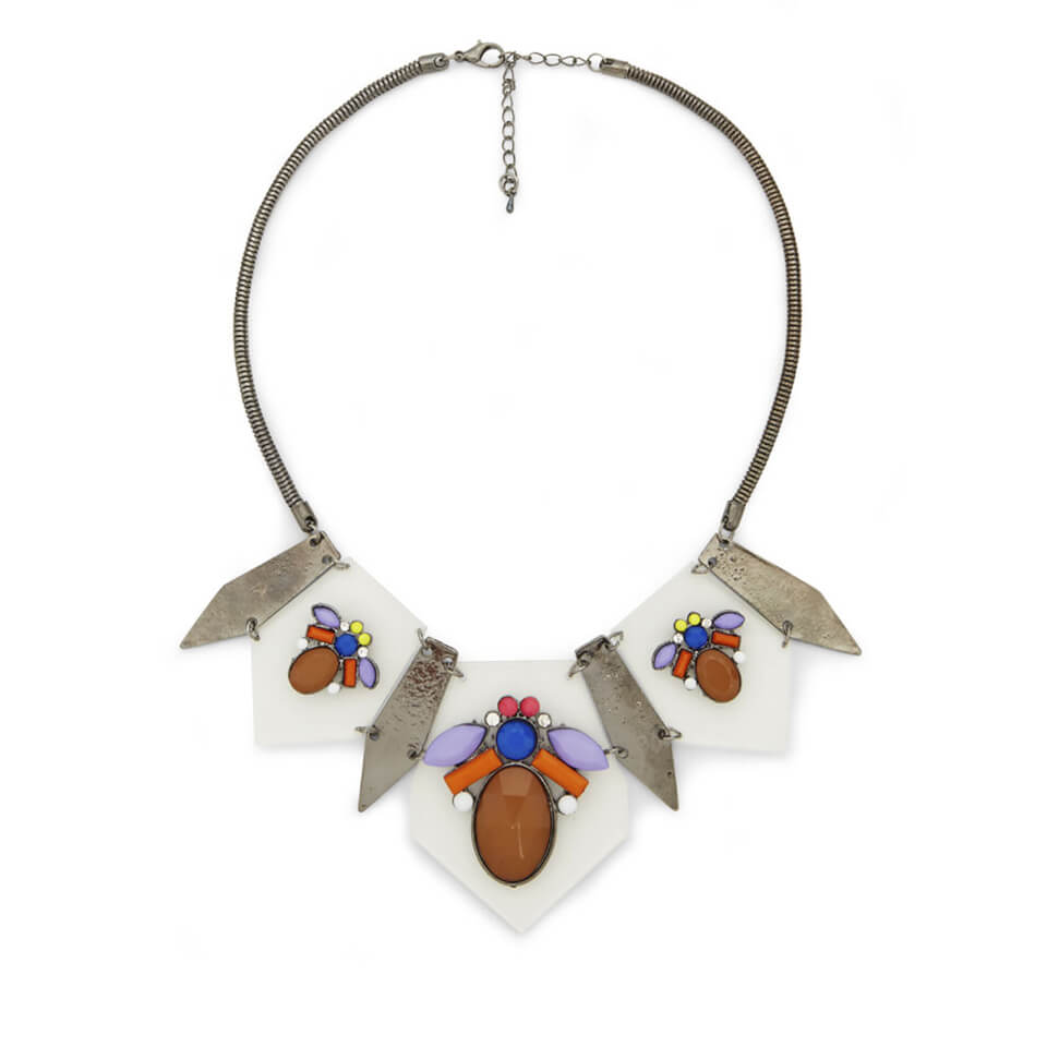 Impulse Women's Multi Perspex Necklace - Clear Womens Accessories ...