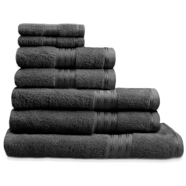 Restmor 100% Egyptian Cotton 7 Piece Supreme Towel Bale Set (500gsm ...