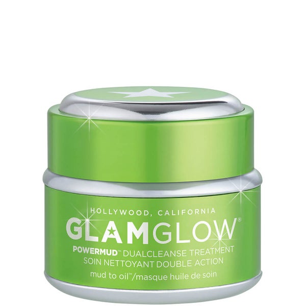 GLAMGLOW POWERMUD Dual Cleanse Mask Treatment (50g) | HQ Hair