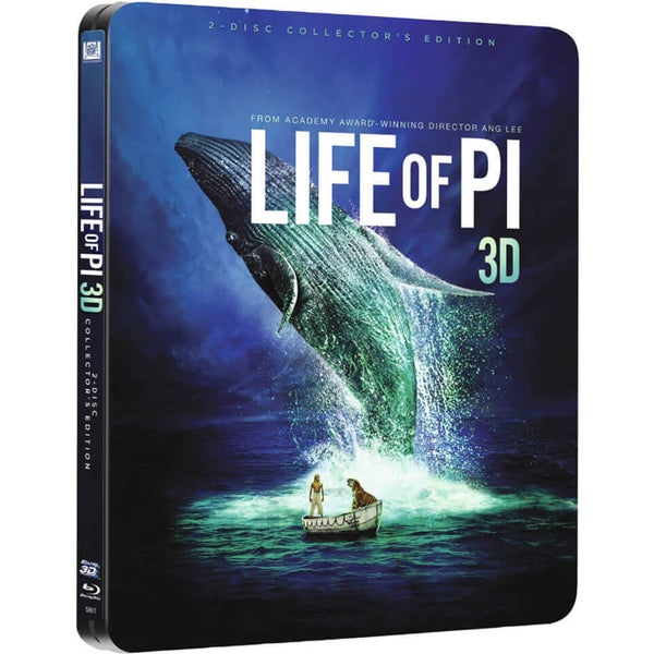 Life of Pi 3D (Includes 2D Version) - Zavvi Exclusive Limited Edition ...