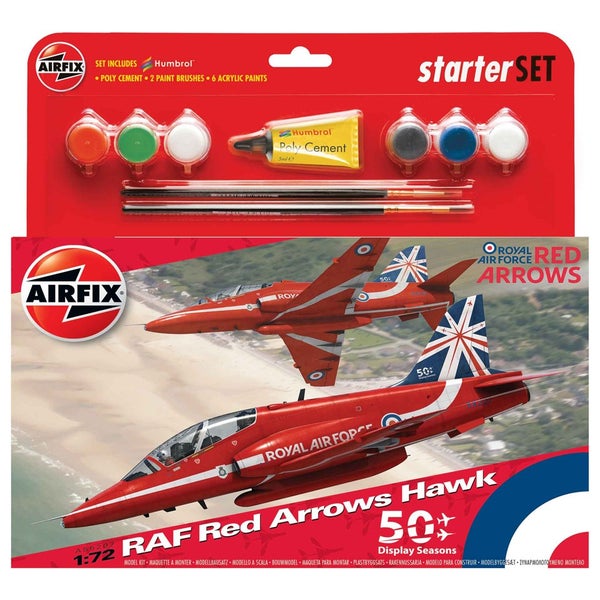 Airfix Red Arrows Hawk 50th Season Toys | Zavvi Australia
