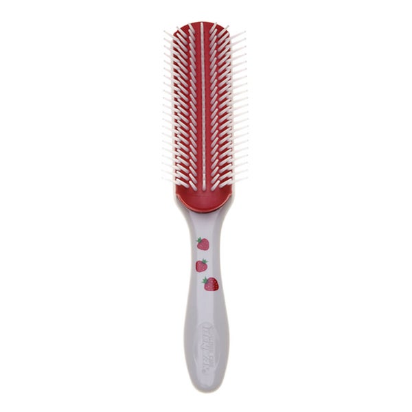 Denman D3 Strawberry Scented Styling Brush - White/Red | BeautyExpert