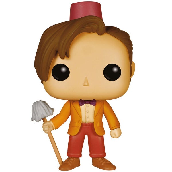 Doctor Who 11th Doctor With Fez & Mop Limited Edition Pop! Vinyl ...