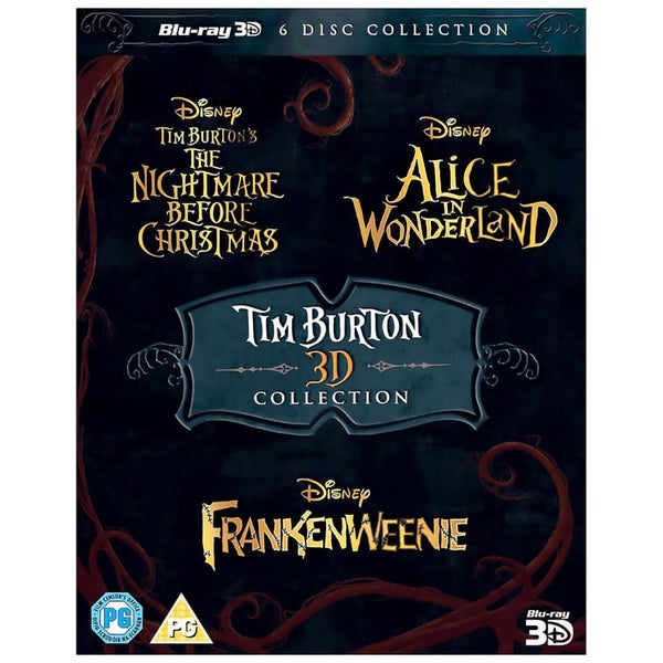 Tim Burton Collection 3D (Includes 2D Copies) Blu-ray - Zavvi UK