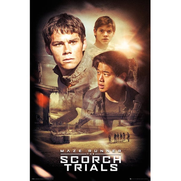 Maze Runner 2 Collage - 24 x 36 Inches Maxi Poster Merchandise - Zavvi US