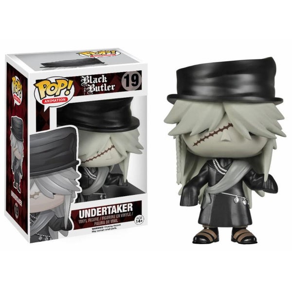 Black Butler Undertaker Pop! Vinyl Figure Merchandise - Zavvi UK