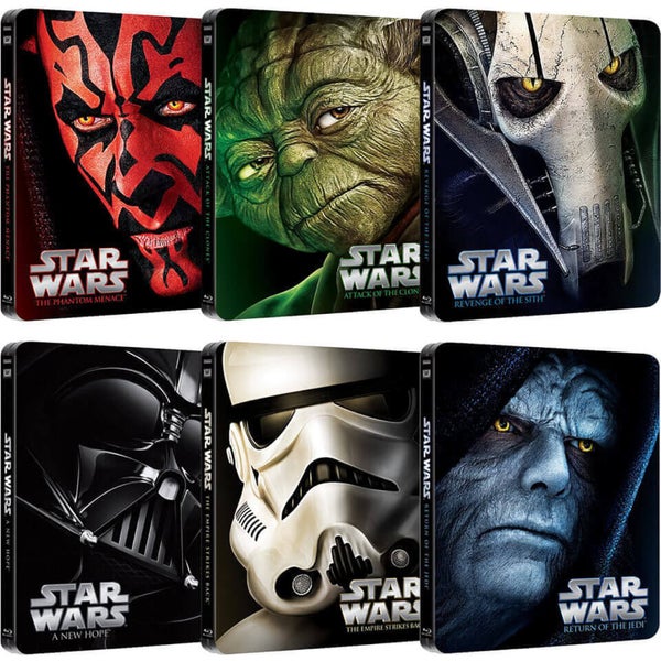 Star Wars Complete Collection ? Limited Edition Steelbooks Blu-ray ...