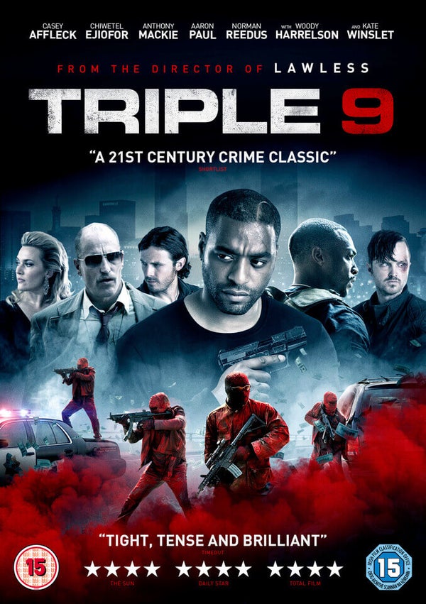 Triple 9 DVD - Zavvi UK