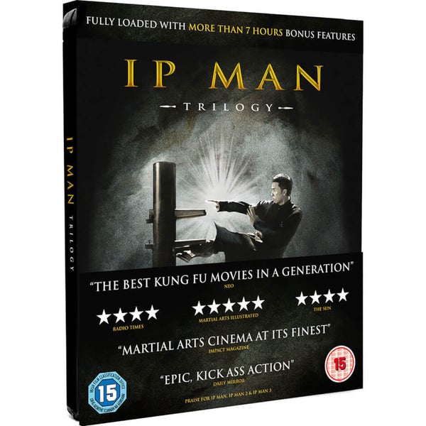 IP Man Trilogy - Limited Editon Steelbook Blu-ray - Zavvi UK