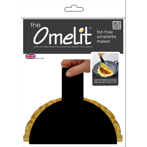 The Omelit Reusable Fat Free Omelette Maker - Black - IWOOT UK
