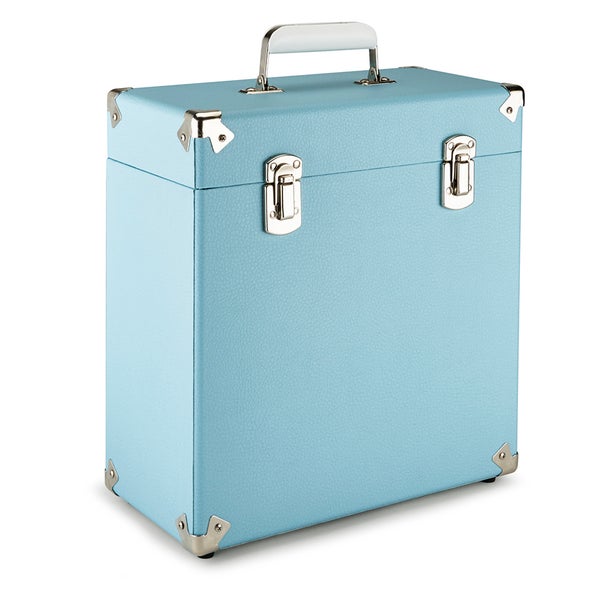 GPO 12 Inch Vinyl Case - Blue - IWOOT UK