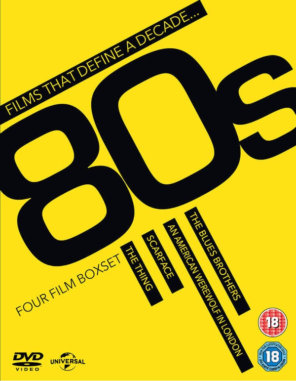 Films That Define A Decade Boxset - 80's DVD - Zavvi UK