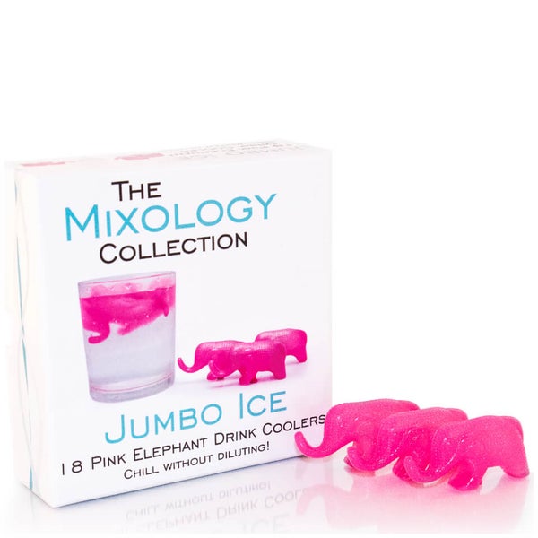 Elephant Reusable Ice Cubes (Set of 18) - IWOOT UK