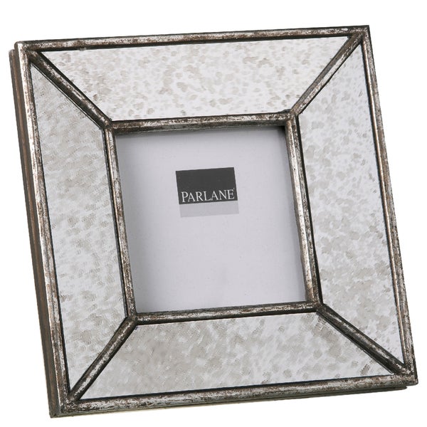 Parlane Square Deco Resin Frame - Silver (19.5 x 19.5cm) - IWOOT UK