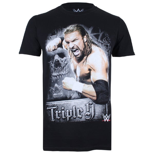 WWE Men's Triple H T-Shirt - Black Merchandise - Zavvi UK