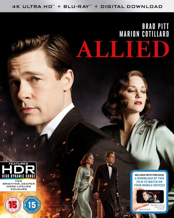 Allied - 4K Ultra HD 4K - Zavvi UK