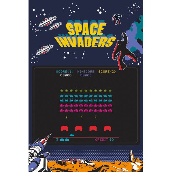 Space Invaders Screen Arcade Heroes Space Invaders Frenzy By Raw