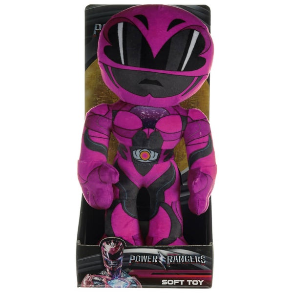 Power Rangers Large Plush Toy - Pink - IWOOT UK