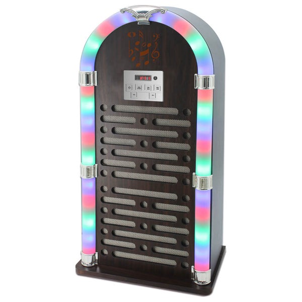 iTek Multi-Functional Bluetooth Jukebox with FM Radio and LED Display ...