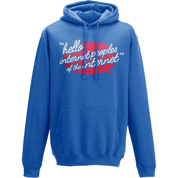 Taurtis Hello Internet Peoples Men's Pullover Hoody Clothing - Zavvi UK