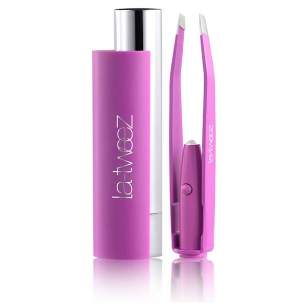 La Tweeze Professional Illuminating Tweezers - Purple | Buy Online At RY