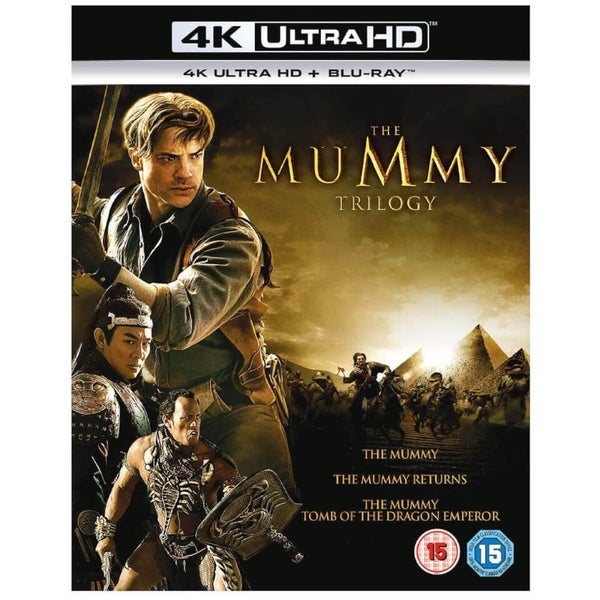 The Mummy Trilogy - 4K Ultra HD 4K - Zavvi UK