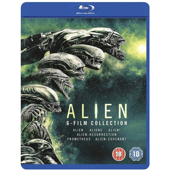 Alien 1-6 Boxset Blu-ray - Zavvi UK