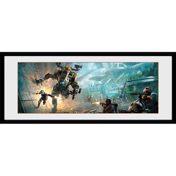 Titanfall 2 Key Art - 30 x 12 Inches Framed Photograph Merchandise ...