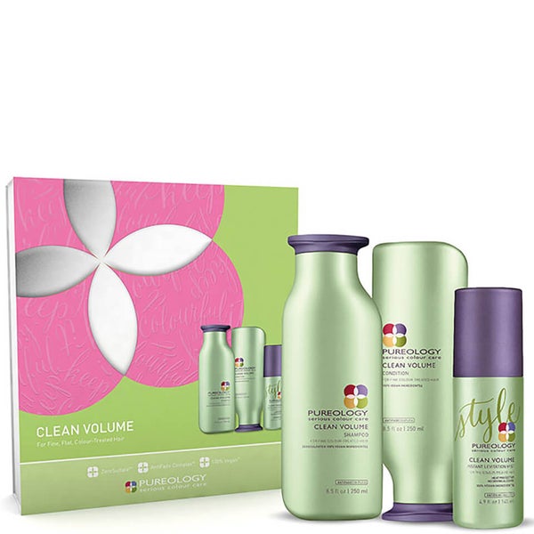 Pureology Clean Volume Gift Set (Worth £60.50) | Buy Online | Mankind