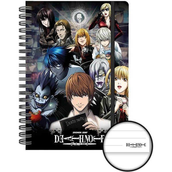 Death Note Collage A5 Notebook Merchandise - Zavvi UK