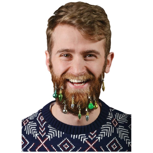 Christmas Beard Decorations - IWOOT UK