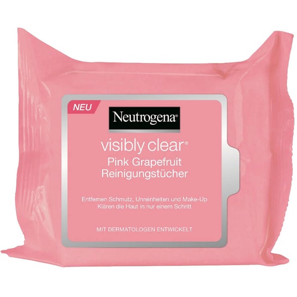 Neutrogena visibly clear Pink Grapefruit Reinigungstucher