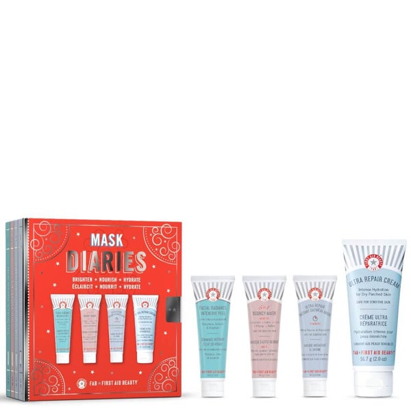 First Aid Beauty Mask Diaries Gift Set (Worth £50.00) - LOOKFANTASTIC