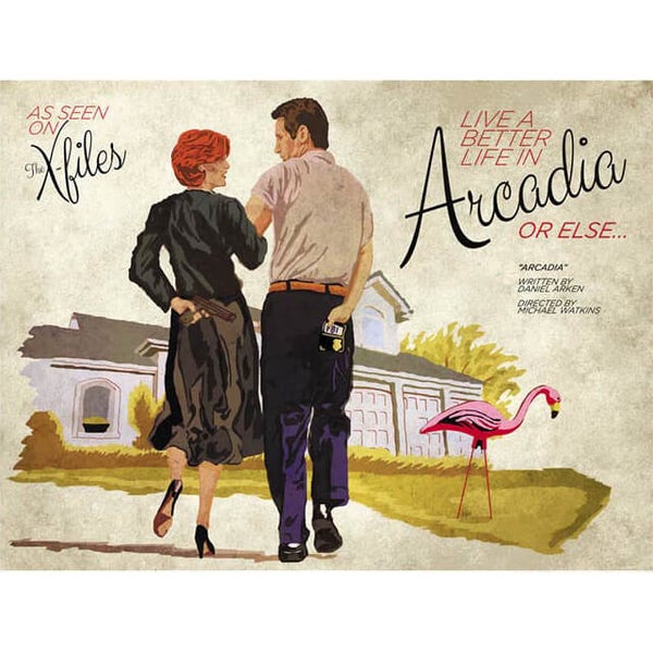 The X-Files Arcadia Fine Art Print by Acme Archive Artist J.J. Lendl ...